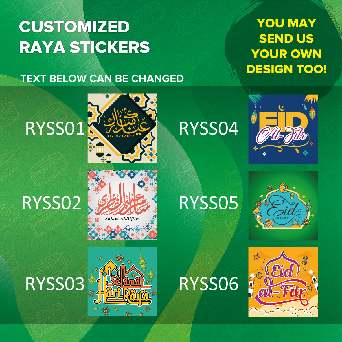 Raya Stickers 2025! – Key-Orient Lamitec Pte Ltd